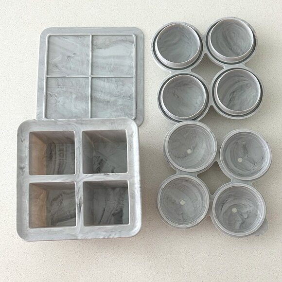 Peak | Dining | Peak Ice Works Large Cube Sphere Ice Trays | Poshmark